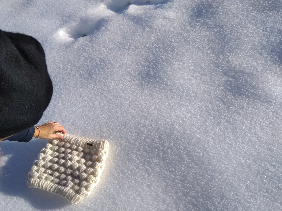 P A T T E R N: Snow Cowl Pattern English for Adults - Etsy