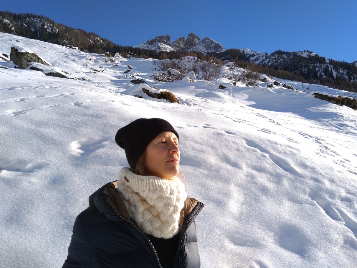 P A T T E R N: Snow Cowl Pattern English for Adults - Etsy