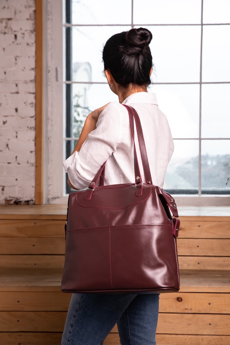 Convertible Crossbody Bag Convertible Backpack Purse Leather - Etsy