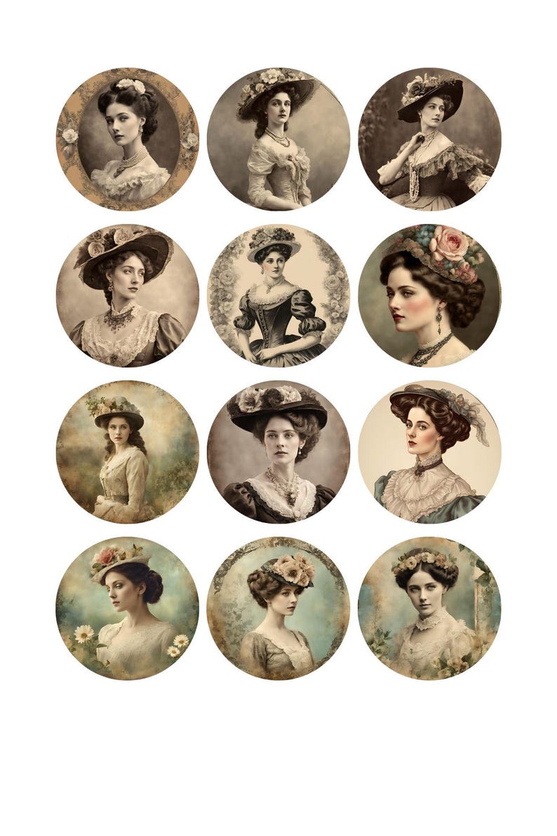 Victorian Ladies Embellishments - Etsy
