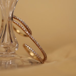 Two Finger Ring, Dual Finger Helix Ring, Double Finger Ring, High ...