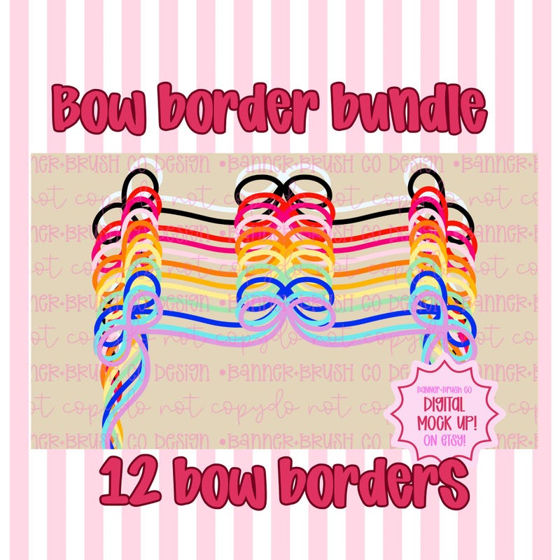 Whimsical Bow Sketch - Etsy