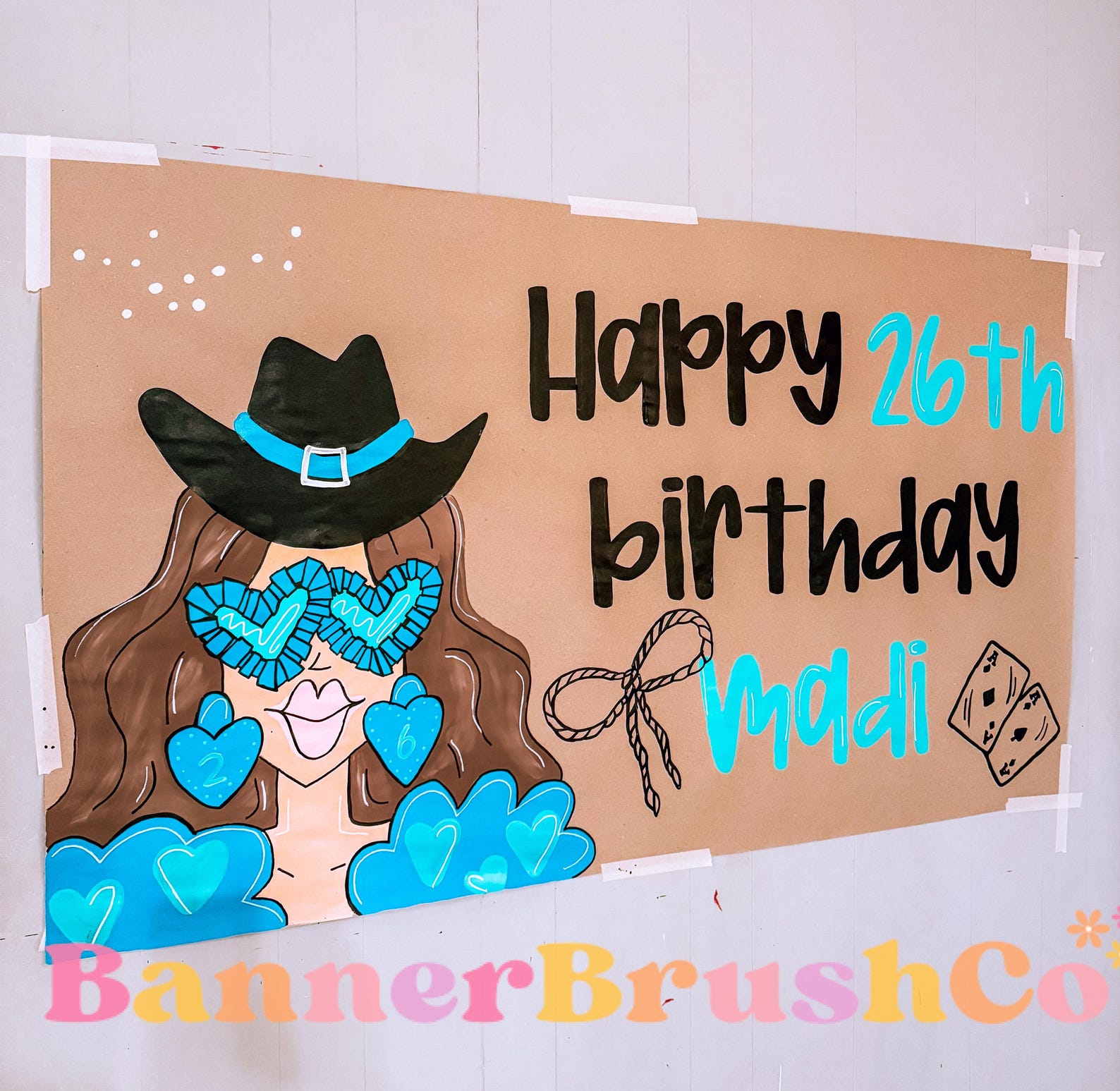 Custom Hand Painted Banner - Etsy