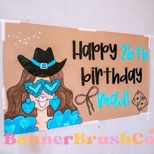 Custom Hand Painted Banner - Etsy