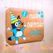 Custom Hand Painted Bluey Banner - Etsy