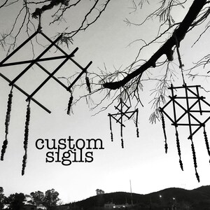 Custom Made Hanging Sigil - Etsy