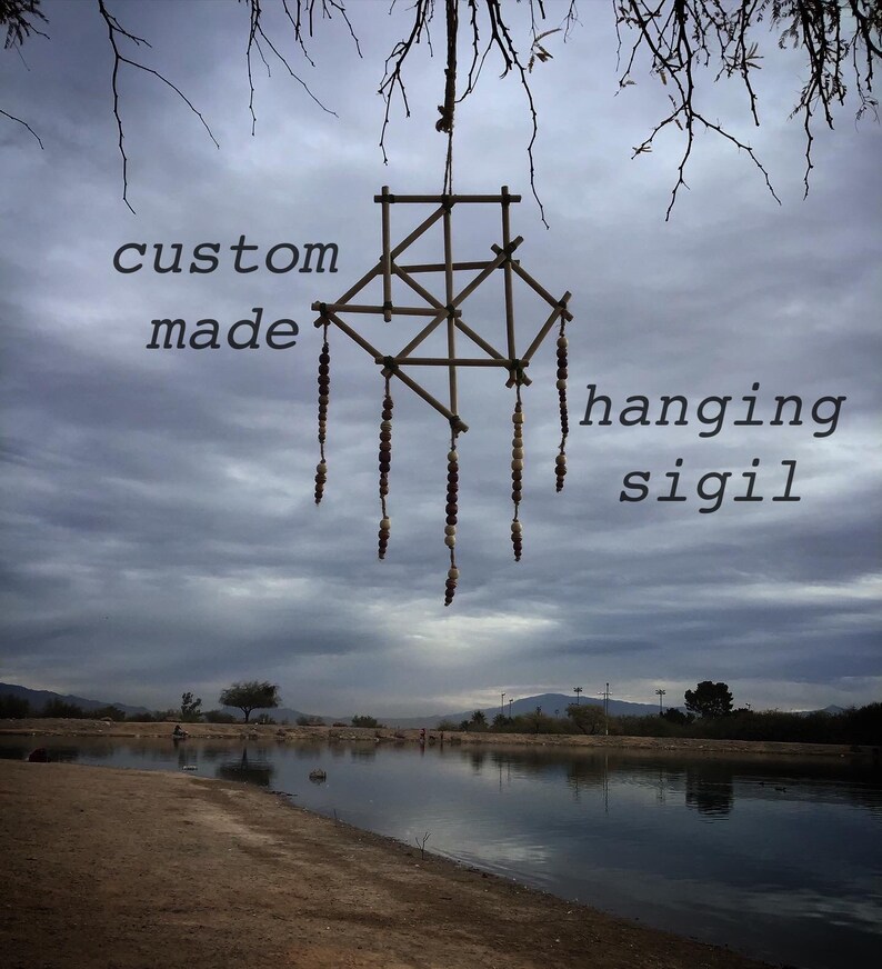 Custom Made Hanging Sigil | Etsy