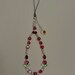 Red and Pink Phone Straps - Etsy