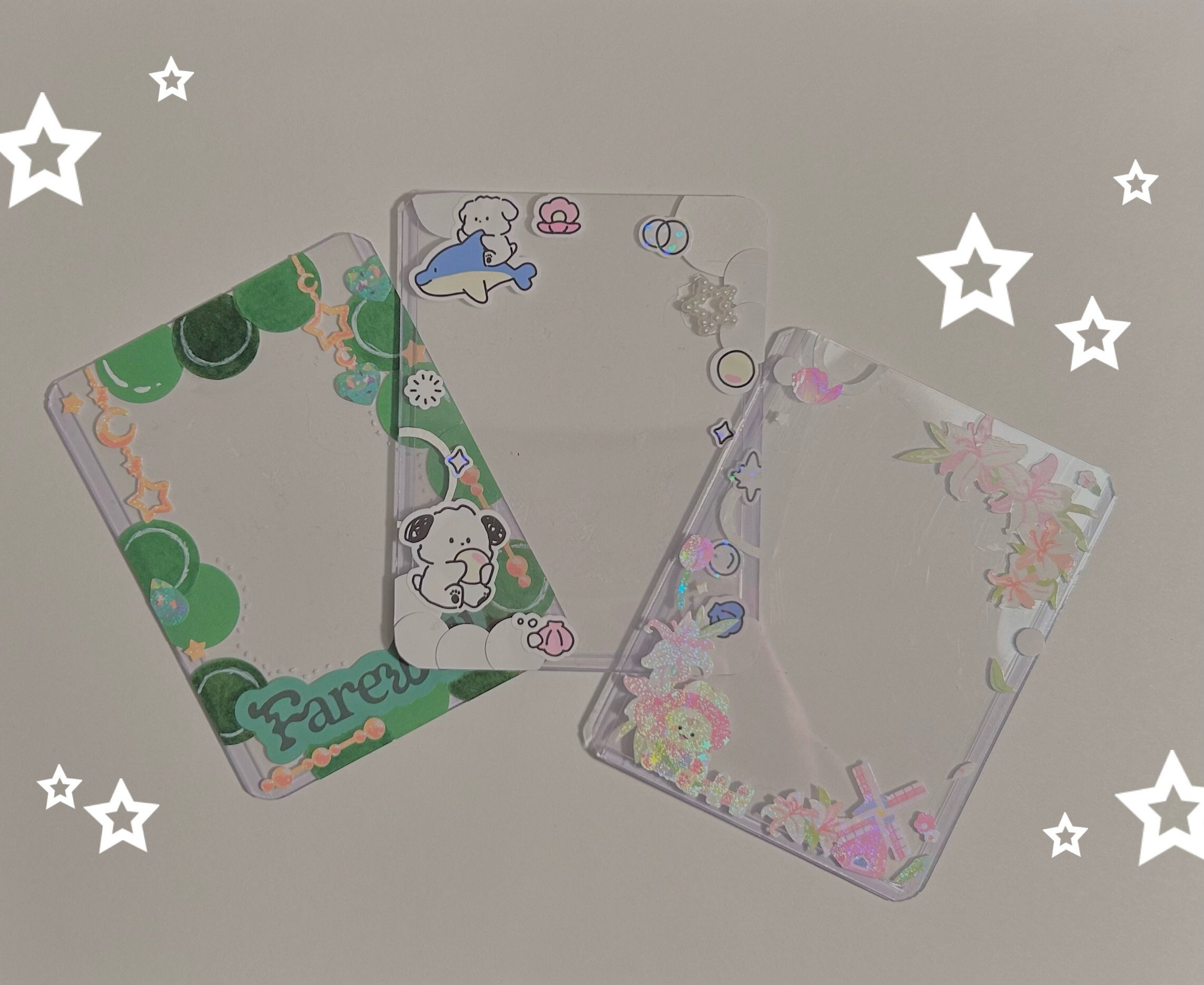 Kpop Decorated Toploader | Deco Toploader | Toploader | Pc Protector ...