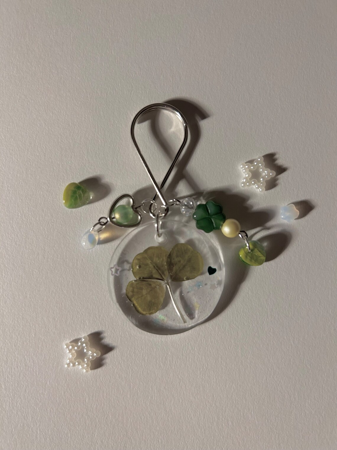 Shamrock Clover Keychains - Etsy
