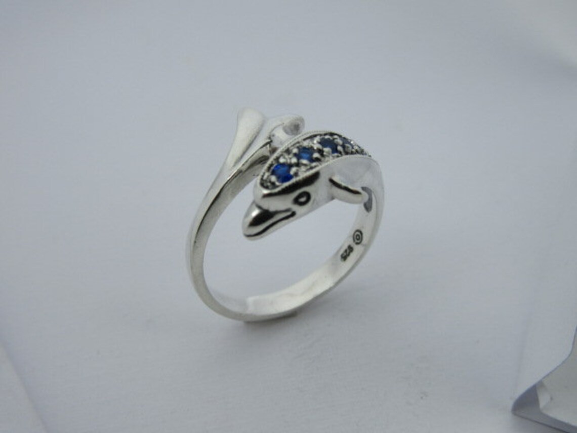 Dolphin Ring Dolphin Silver Ring Dolphin Ring for Her - Etsy