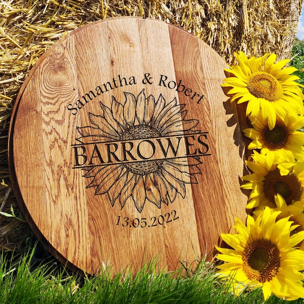 Sunflower Guest Book - Etsy