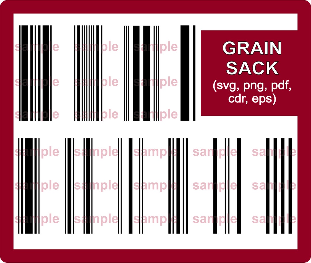 Grain Sack Svg, Stripes Svg, Lines Svg, Grain Sack Fabric Svg, Ticking ...