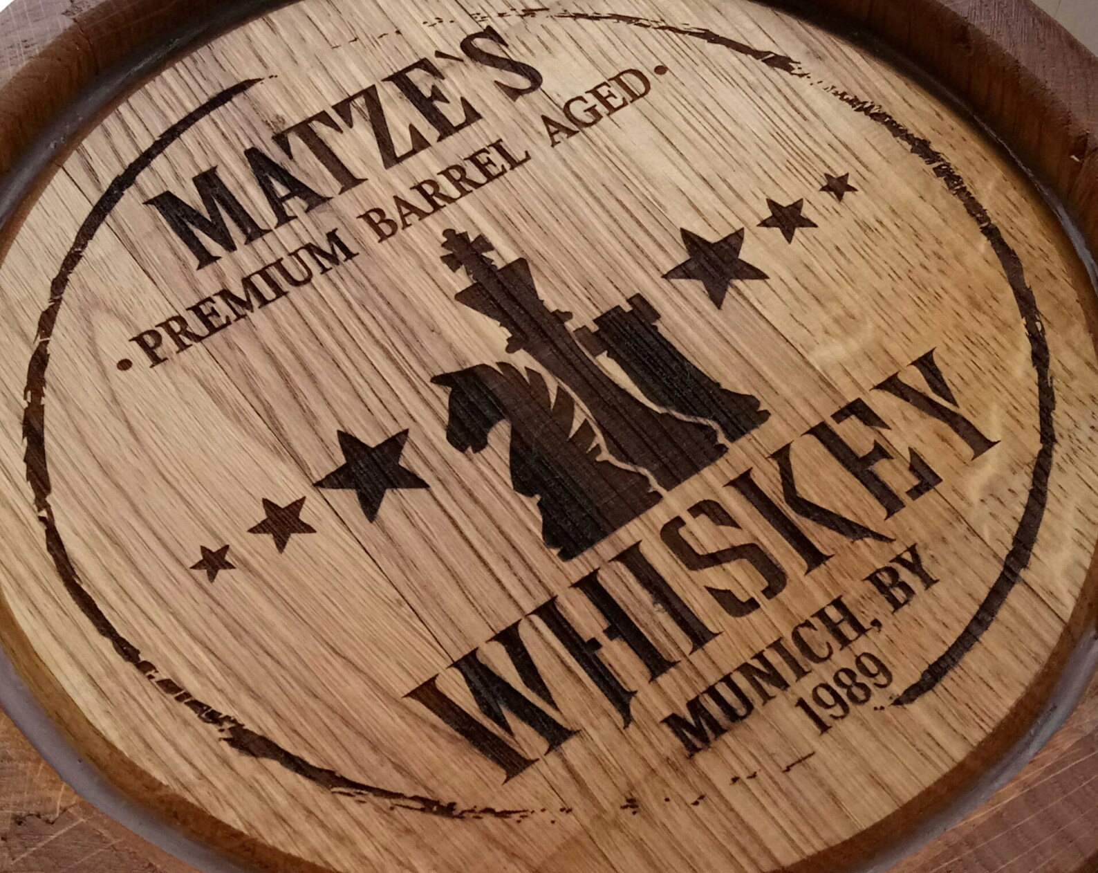 Chess Whiskey Barrel 1.L Personalized Barrel Miniature - Etsy