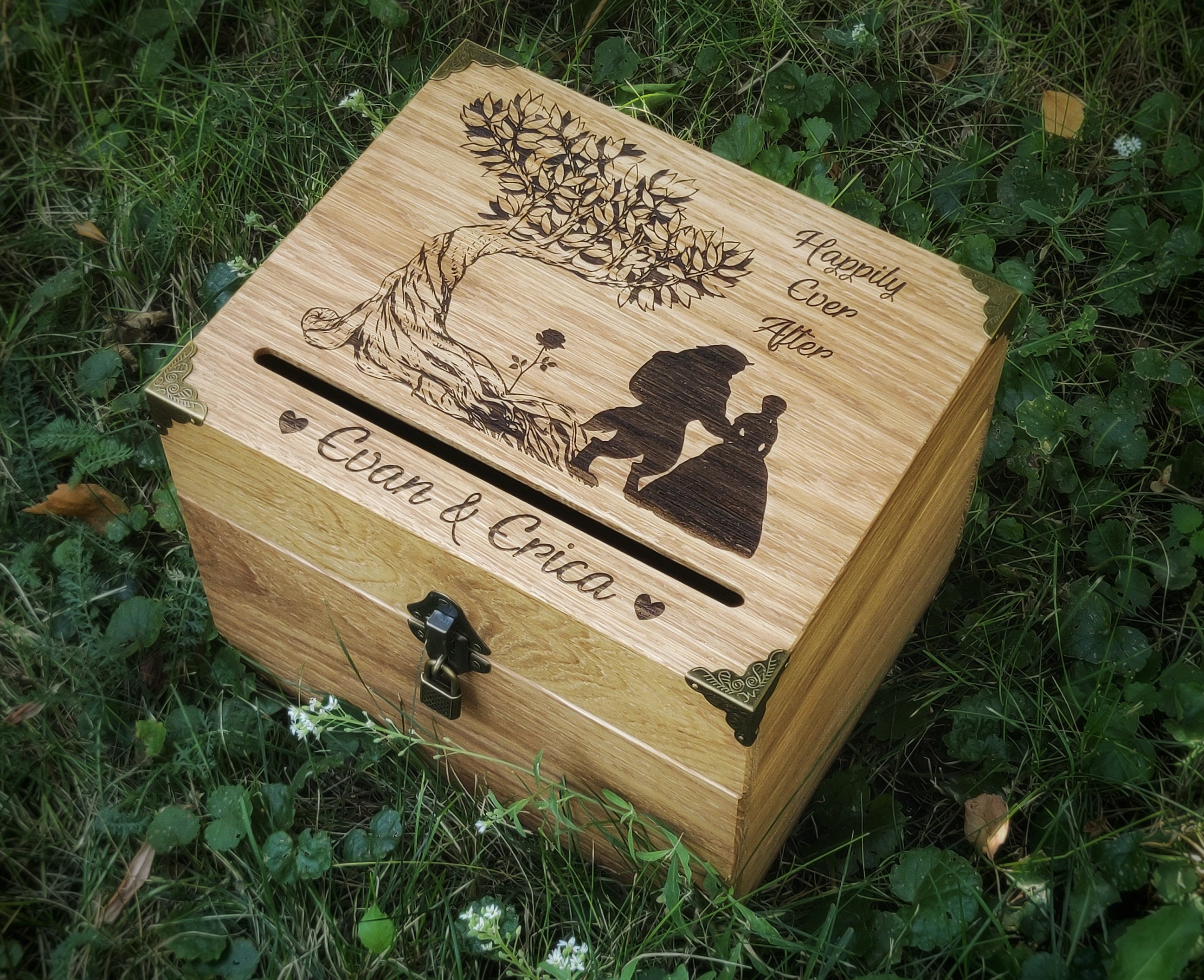 Personalized Card Box Card Box for Wedding With Slot | Etsy