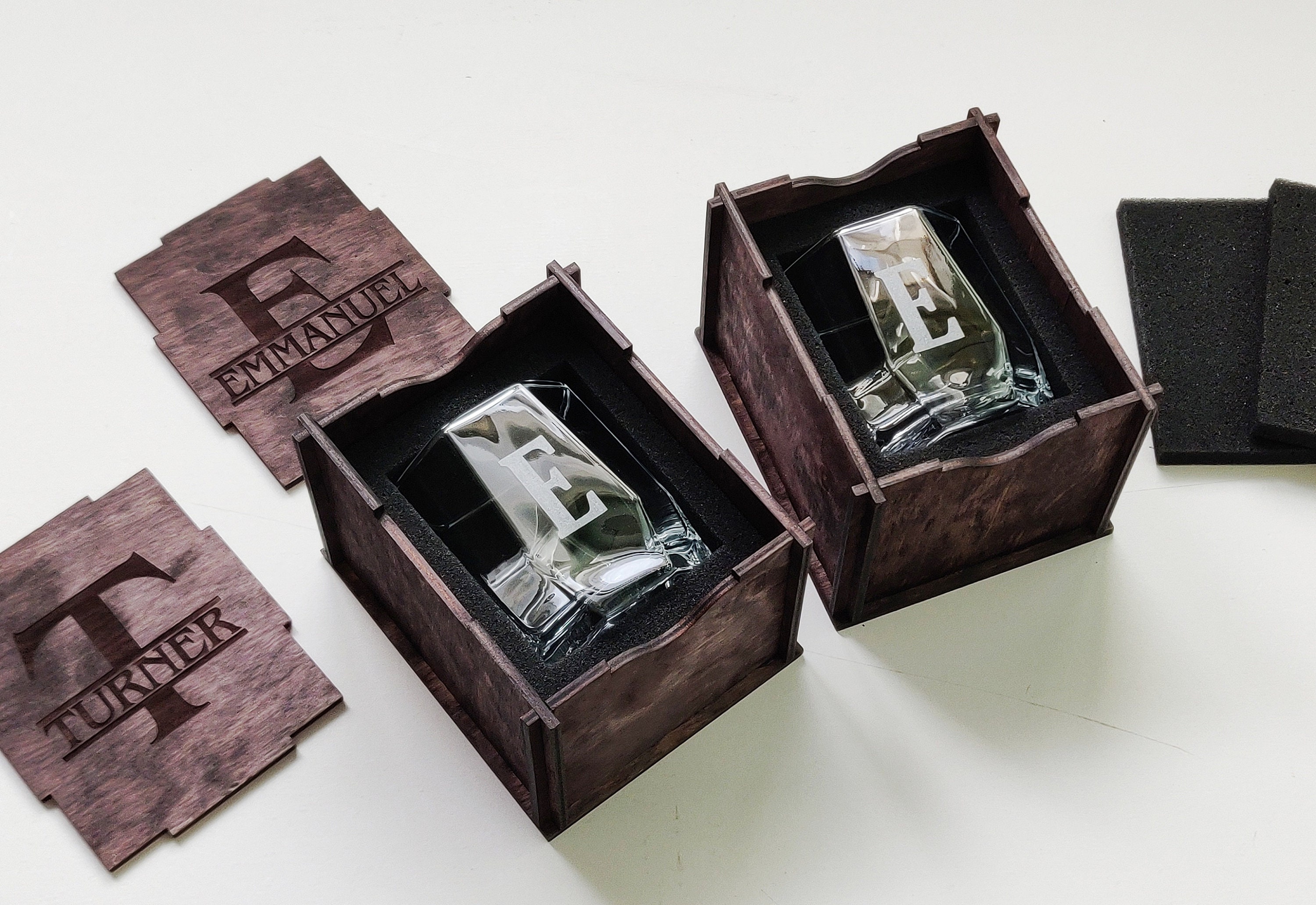 Custom Whiskey Glass Set Whiskey Glass Box Whiskey Glass - Etsy