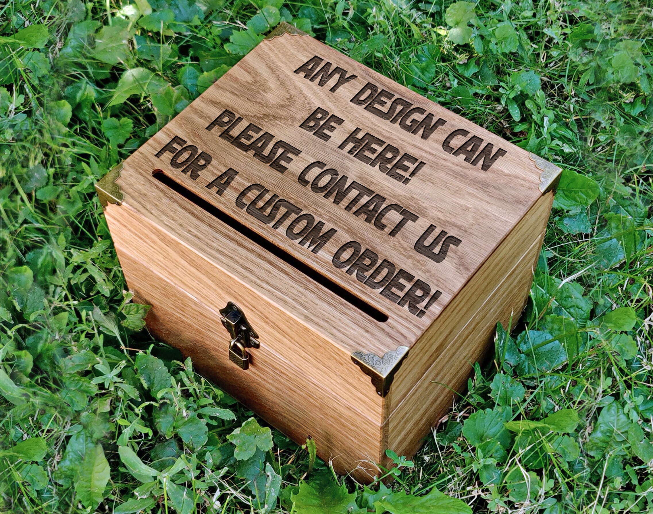 Rustic Wooden Card Box Wedding Card Box Family Tree Wedding - Etsy