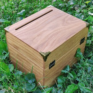 Rustic Card Box boho Card Box Wooden Wedding Box Wedding | Etsy