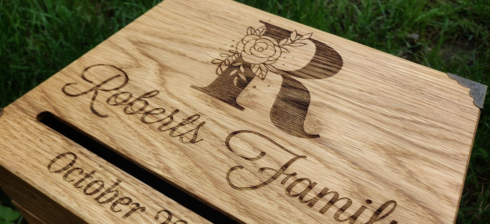 Rustic Wooden Card Box Wedding Card Box Family Tree Wedding - Etsy