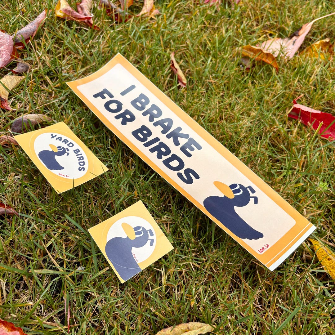 Yard Bird Sticker Pack Chehalis/olympia/shelton - Etsy