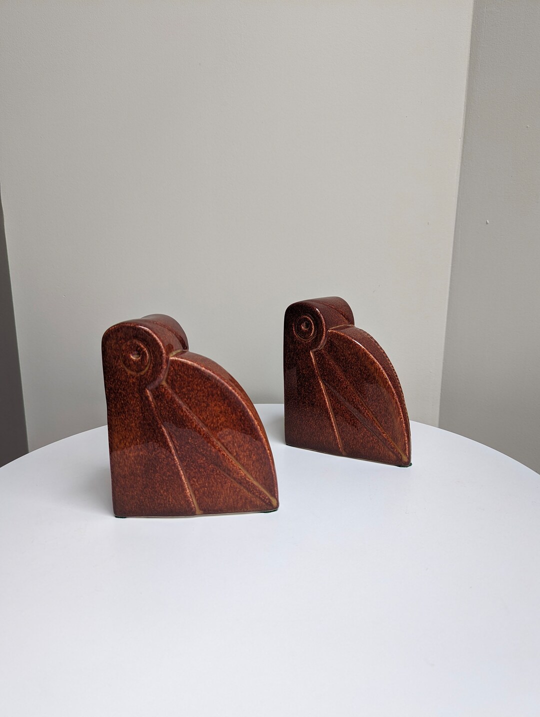 Pelican Bookends Designed by Albert Drexler Jacobson for Cowan Pottery ...