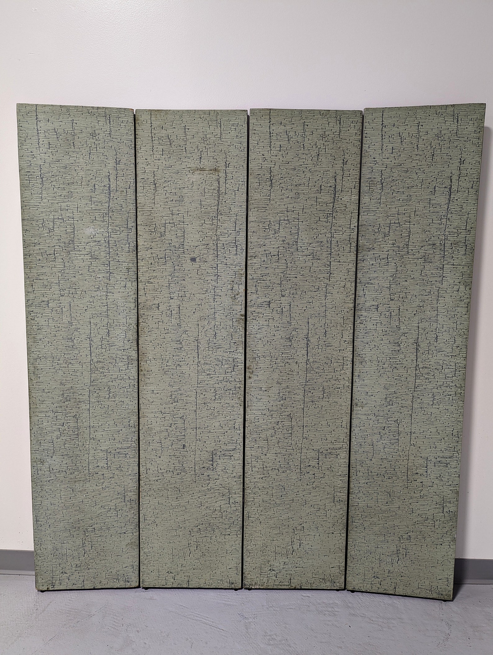 Vintage Art Deco 4 Panel Folding Screen Attributed to Paul Feher - Etsy