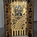 Vintage Art Deco 4 Panel Folding Screen Attributed to Paul Feher - Etsy