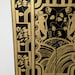 Vintage Art Deco 4 Panel Folding Screen Attributed to Paul Feher - Etsy