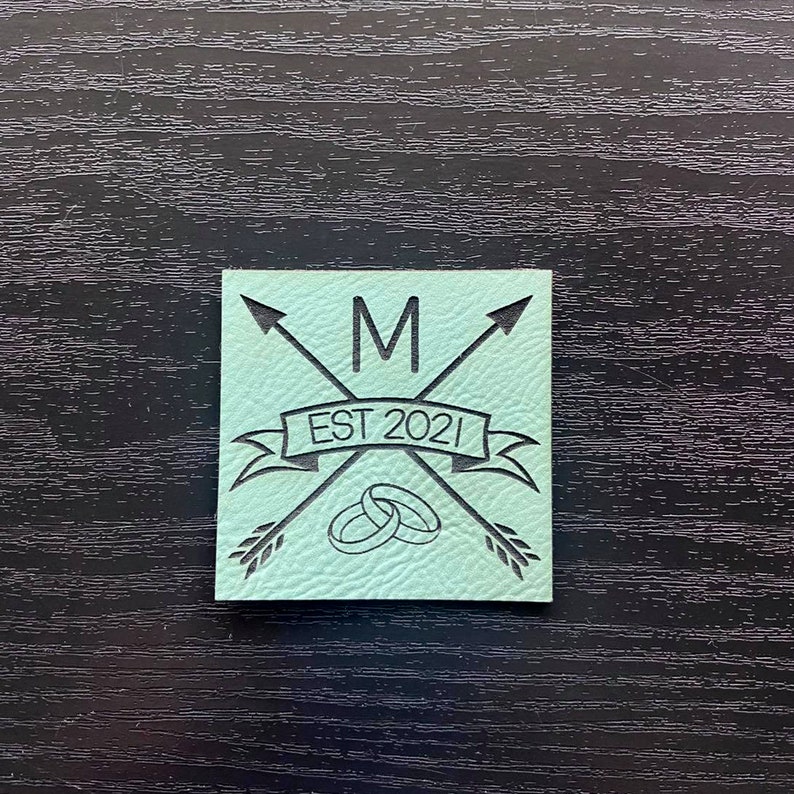 Crossed Arrows Marriage Patch - Leatherette Vegan Leather - Etsy