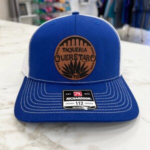 Custom Logo Hat - Vegan Leather - Richardson 112 Trucker Hat - Etsy