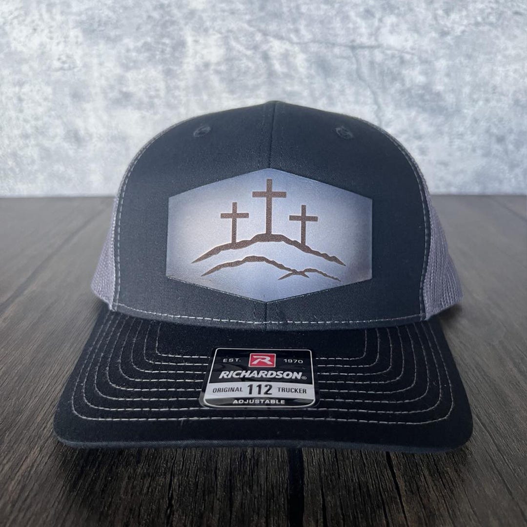 3 Crosses on Calvary Hat - Richardson 112, Christian Hat - Etsy