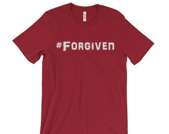 Not Perfect Just Forgiven Christian Shirt Boyfriend Style