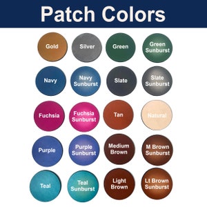 Custom Genuine Leather Patches for Groups, Events, Business, Churches ...