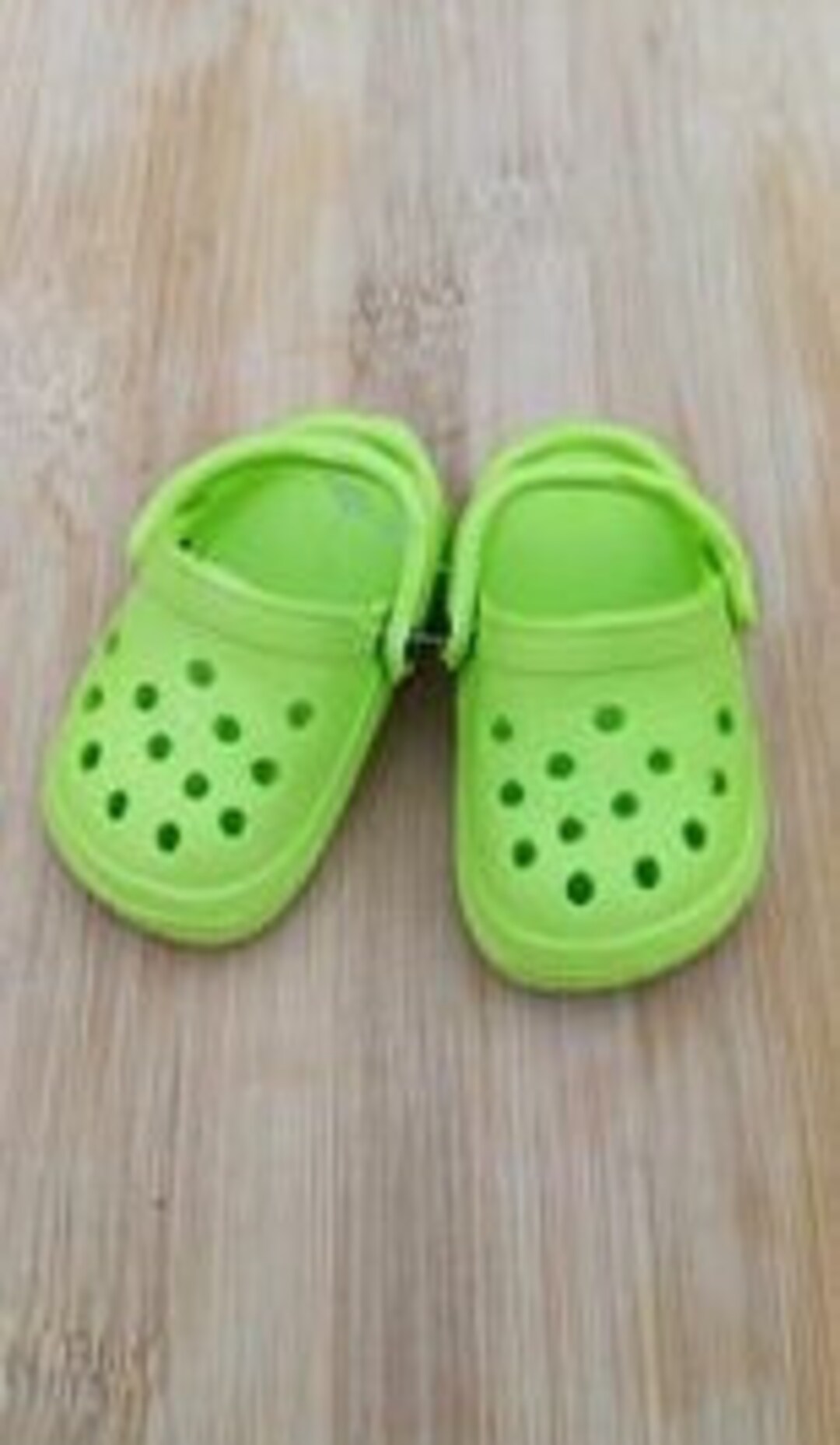Doll Rubber Clogs to Fit 18-inch Dolls, Green With a Strap, Doll ...