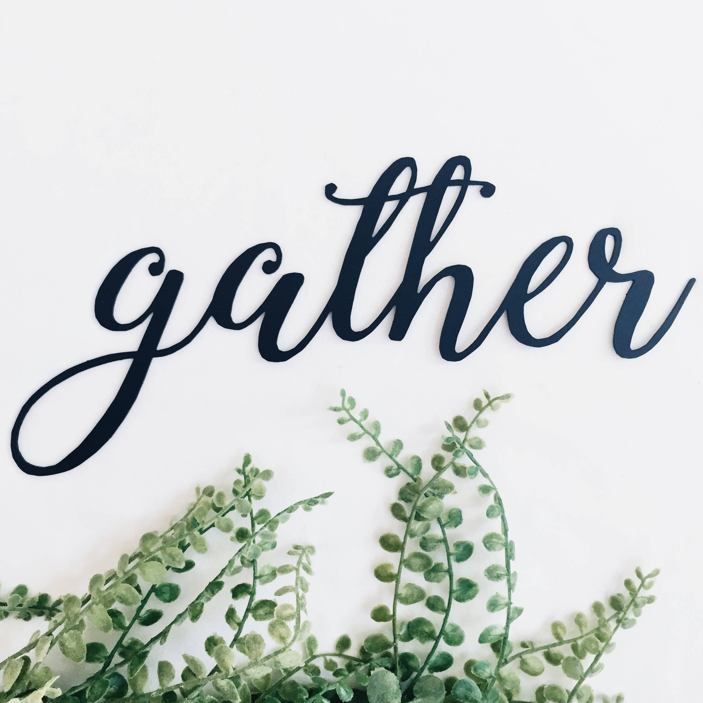 Metal Gather Sign | Etsy