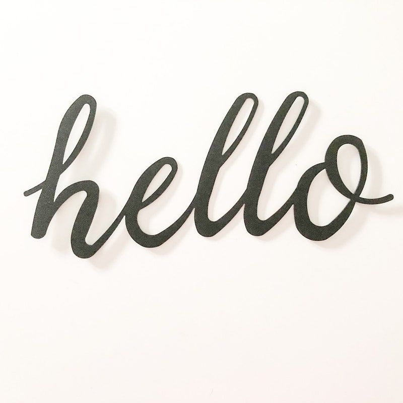 Hello There Sign - Etsy