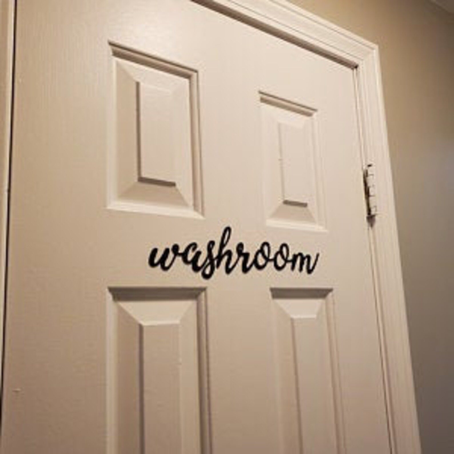 Washroom Sign - Etsy