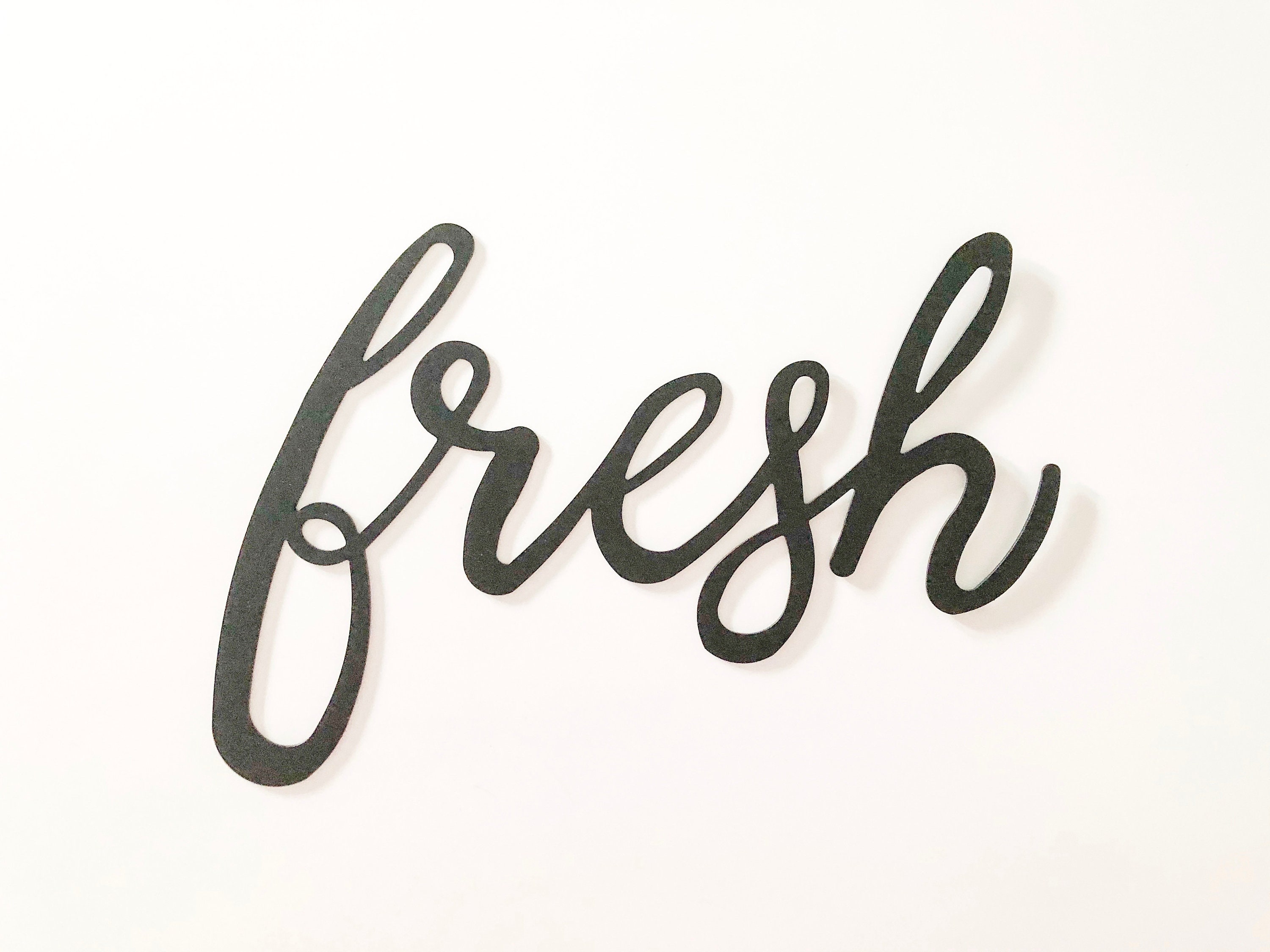 Fresh Sign - Etsy