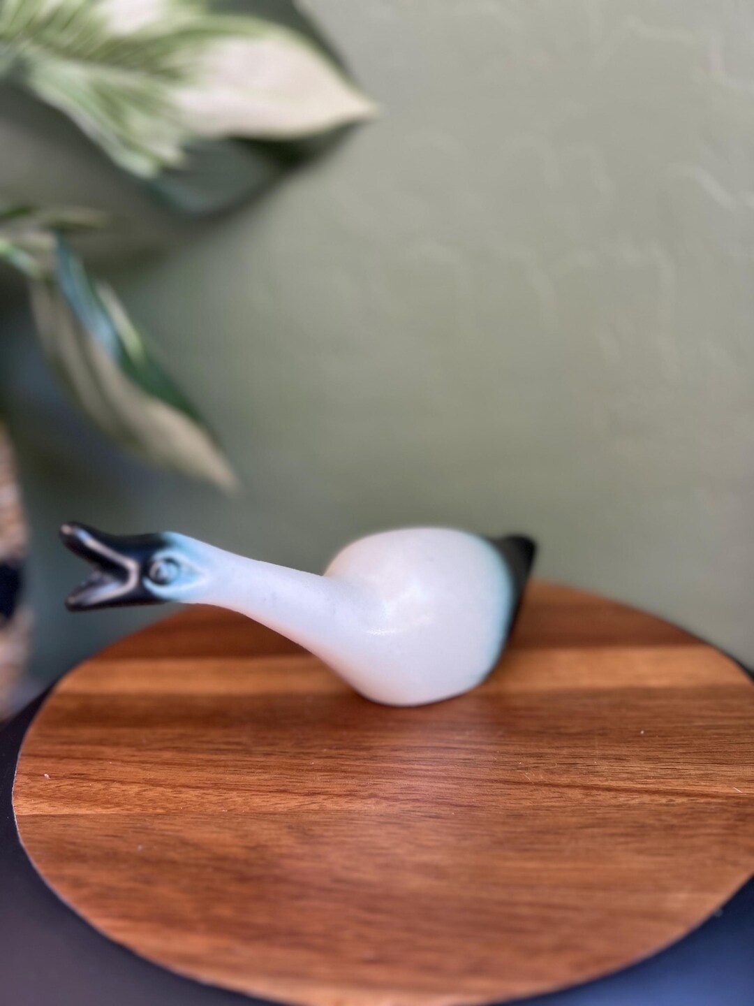 Vintage Howard Pierce Goose Blue Bird - Etsy