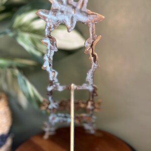 Ornate Solid Brass Tabletop Easel Art Display Stand Over 12 - Etsy