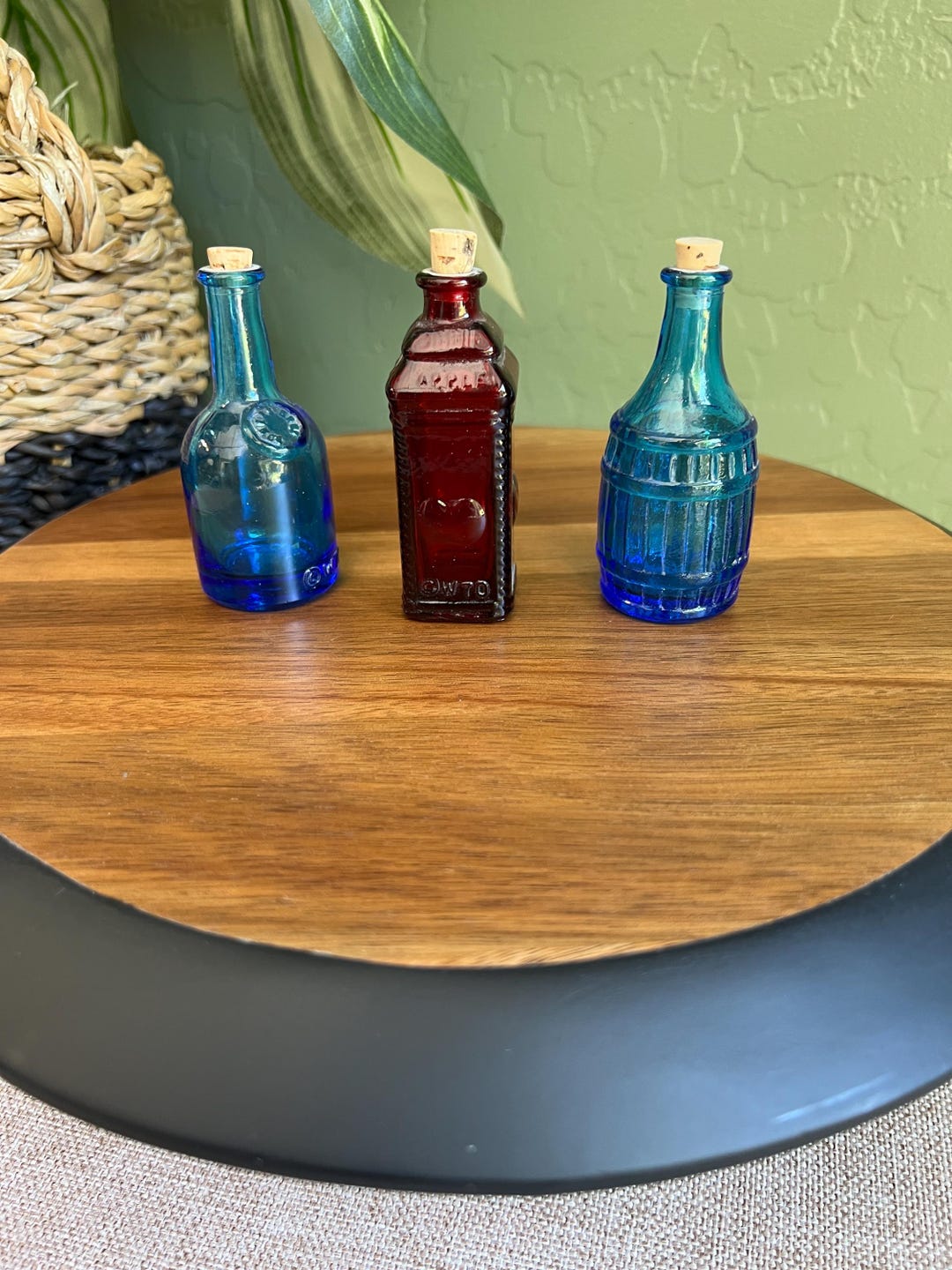 3 Vintage Miniature Bitters Bottles - Etsy