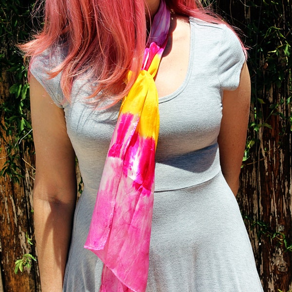 Tie Dye Scarf - Etsy