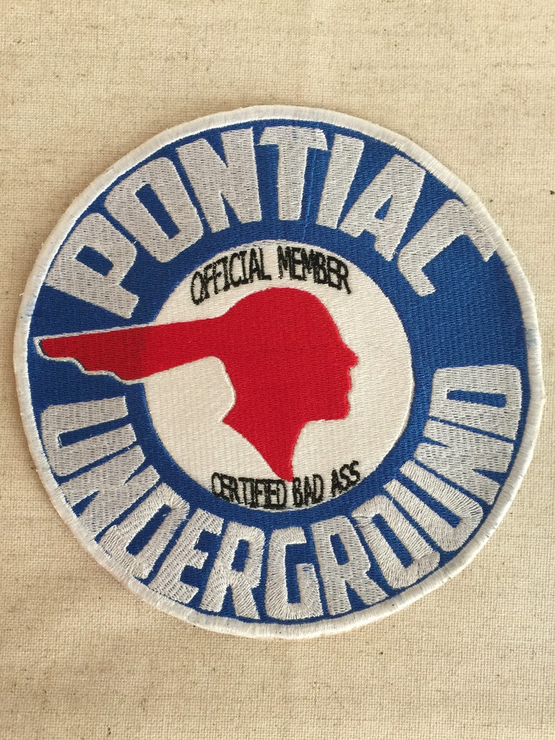 Custom Embroidered Pontiac Sewable Patch - Etsy