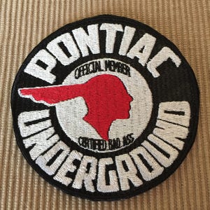 Custom Embroidered Pontiac Sewable Patch - Etsy