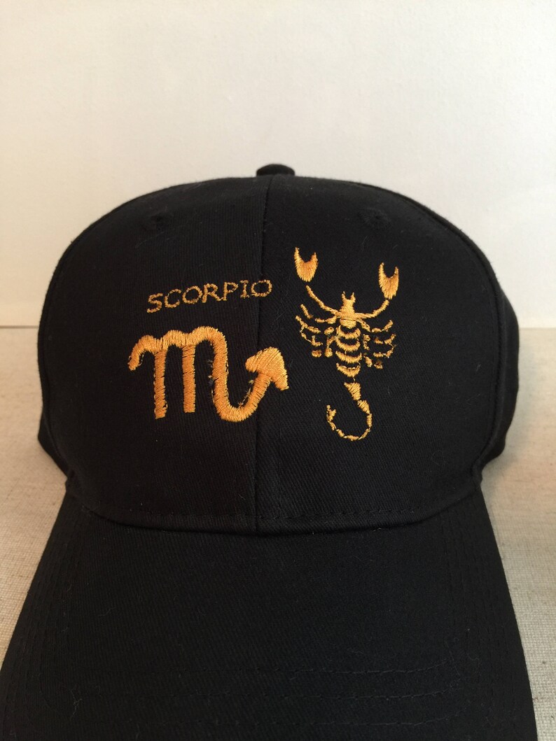 Custom Embroidered Zodiac Sign Cap | Etsy