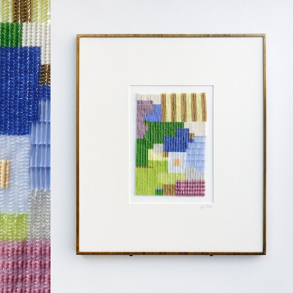 Beaded Artwork - Etsy