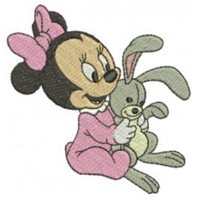 Minnie Mouse Embroidery Design Machine Embroidery Design | Etsy