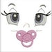 Baby Face Happy Cute Embroidery Machine Designs- Instant Donwload - Etsy