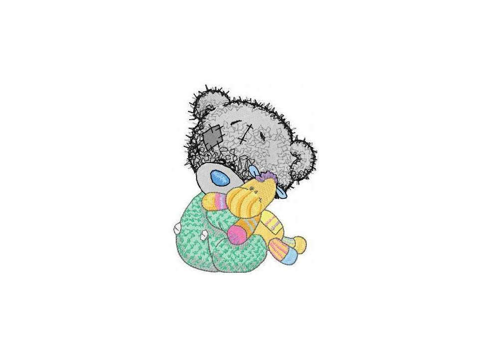 Baby Tatty Teddy Bear Me to You Embroidery Design Machine - Etsy UK