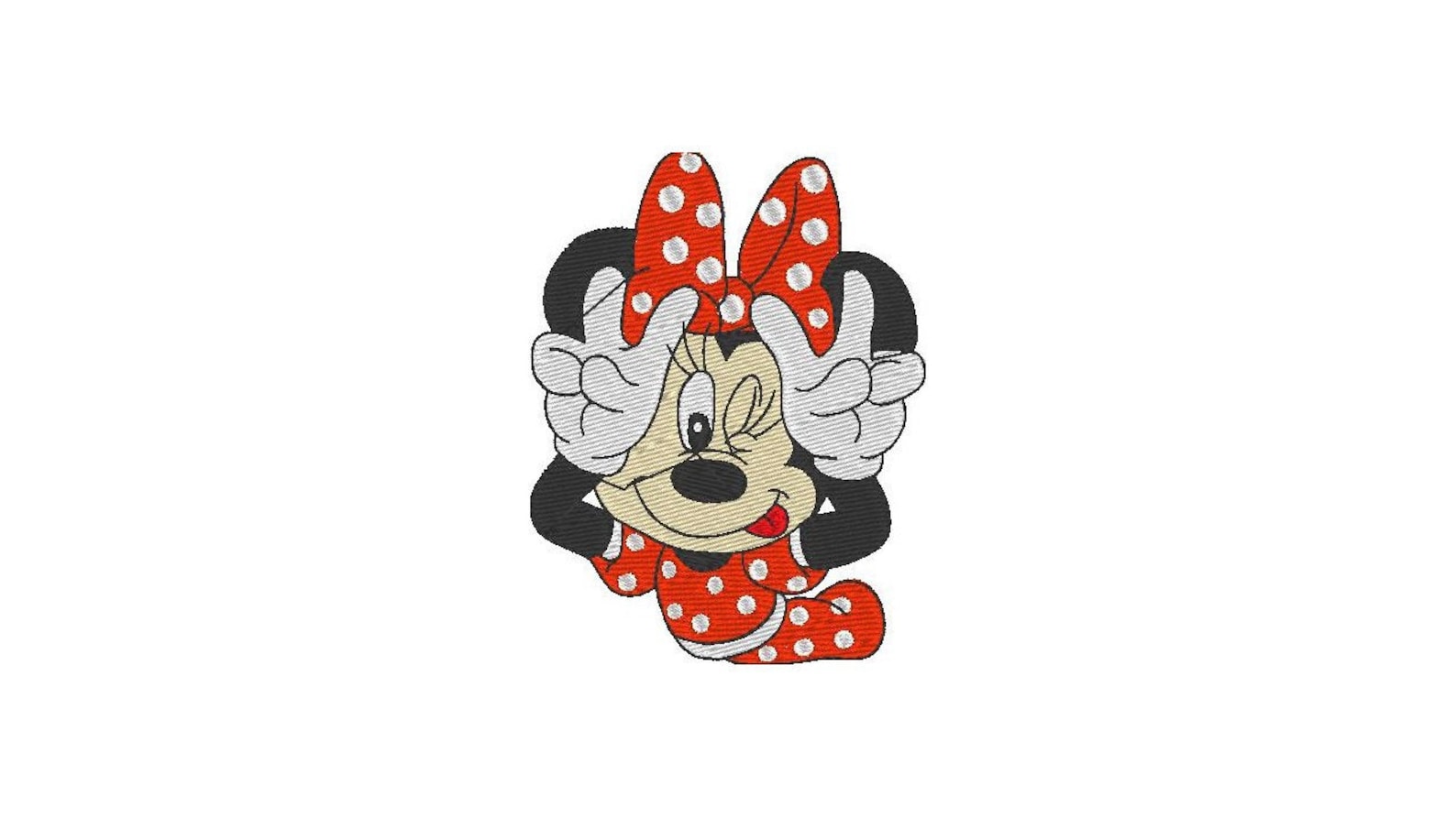Minnie Mouse Machine Embroidery Designs INSTANT DOWNLOAD - Etsy